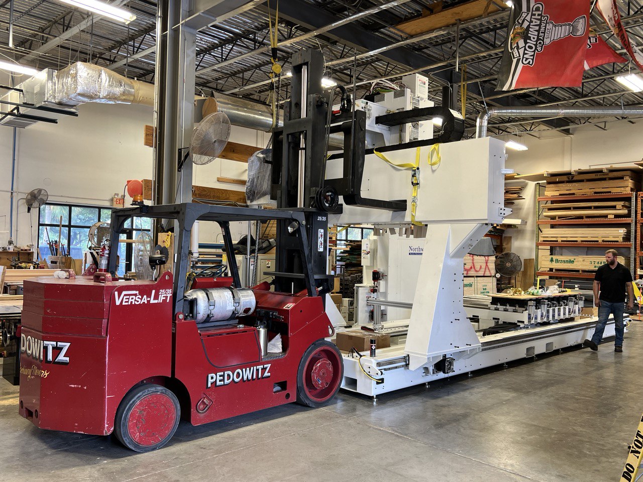 CNC Machine Installation Removal Pedowitz Machinery Movers?